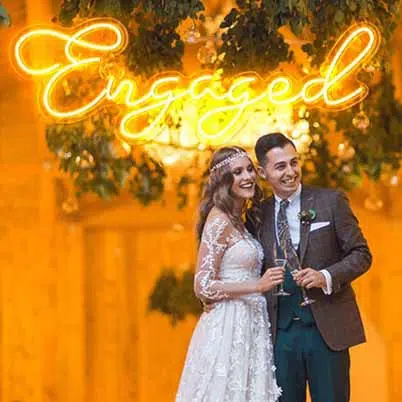 LIGHT UP YOUR BIG DAY WITH LAST NAME NEON SIGNS - CreateNeon.Com