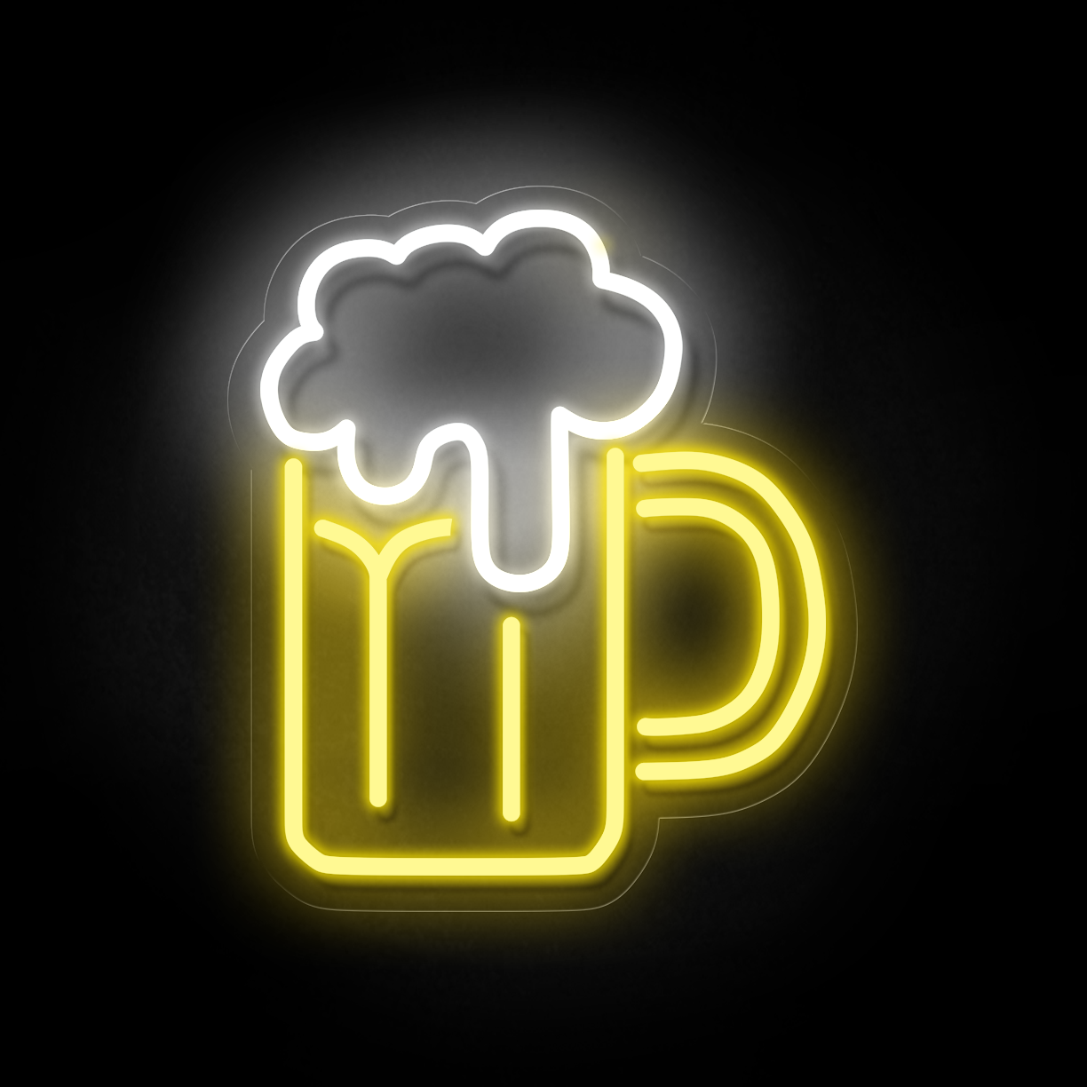 Buy Beer Glass Neon Sign For You Bar | 24 Month Warranty