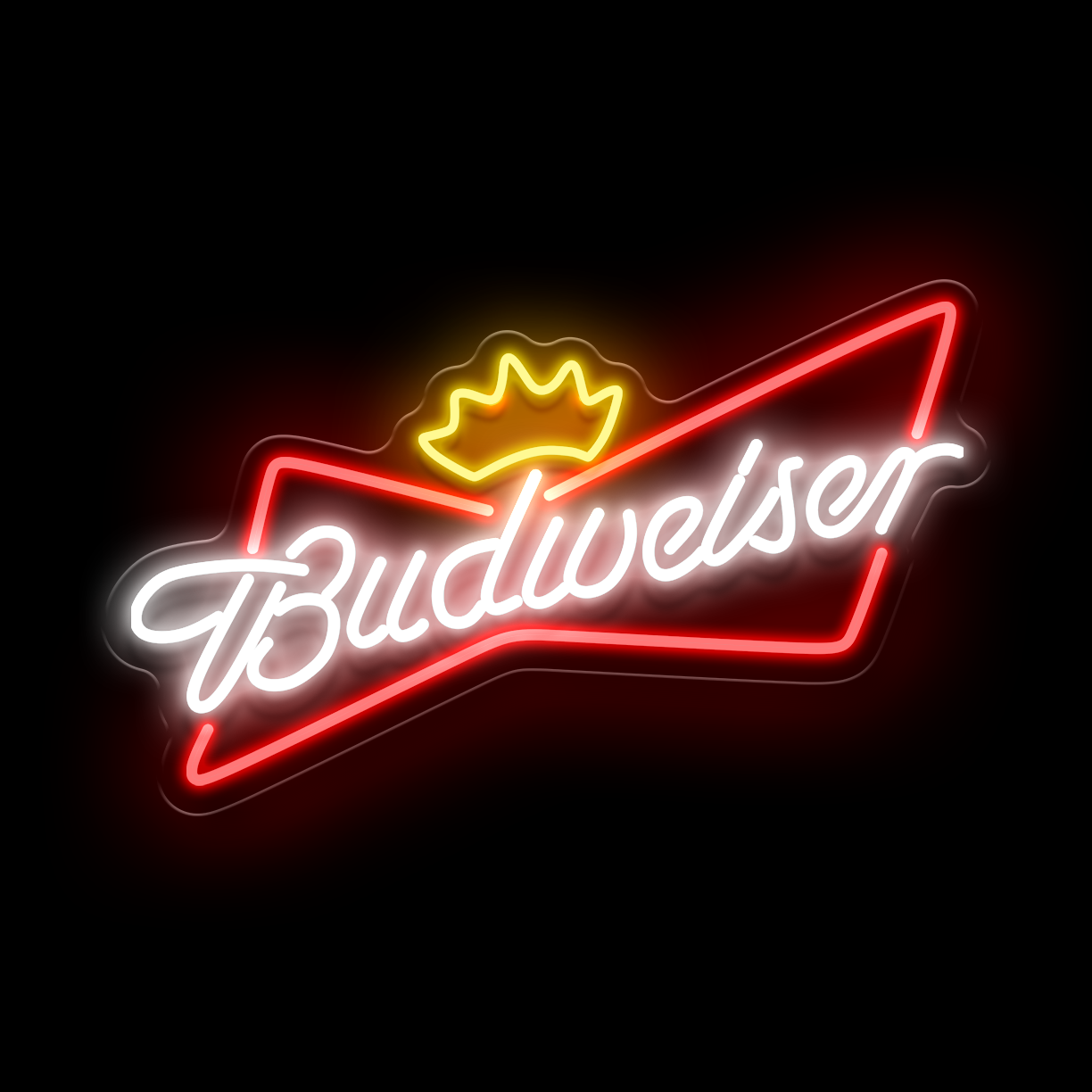 Buy Budweiser Neon Sign for Your Bar | Free Shipping in USA