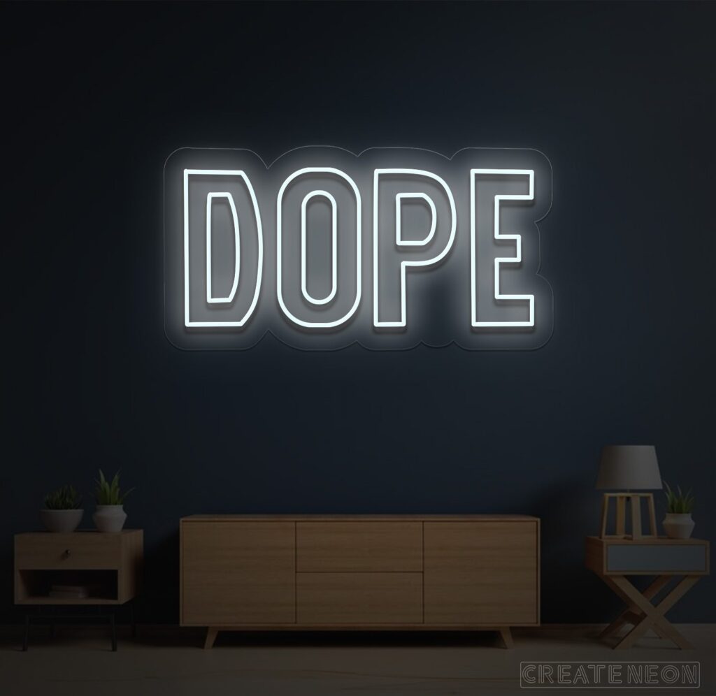 Get Your ands on Dope Neon Sign - CreateNeon.Com