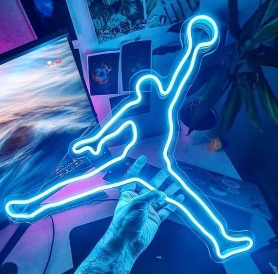 Shop Jumpman Neon Sign - CreateNeon.Com