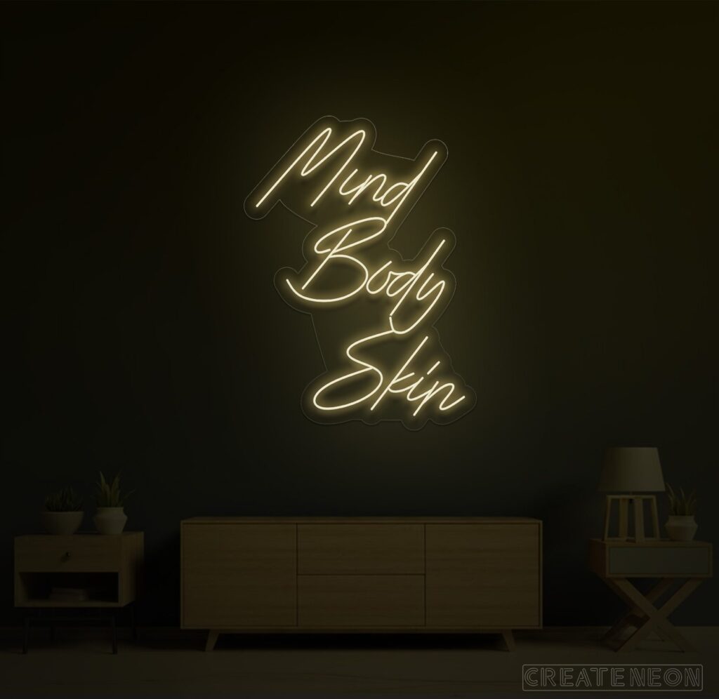 Buy Mind Body Skin Neon Sign at affordable price