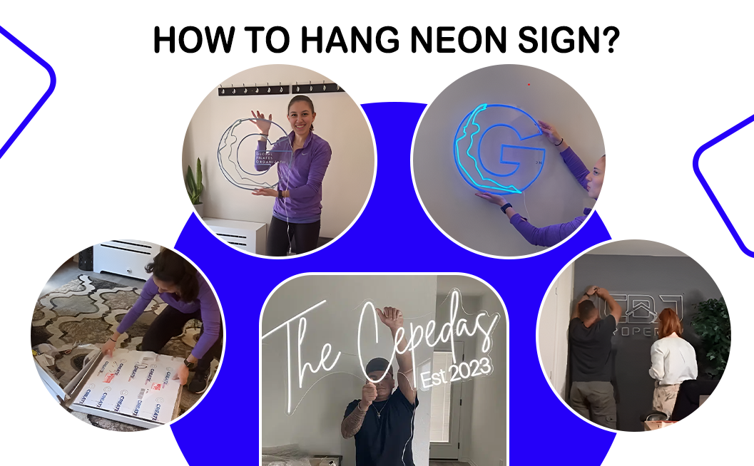 How To Hang A Neon Sign | 5 Easy Steps | Create Neon