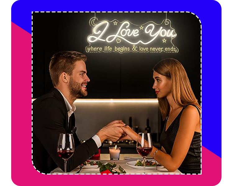 Discover ways to express your love with I Love You Neon Sign