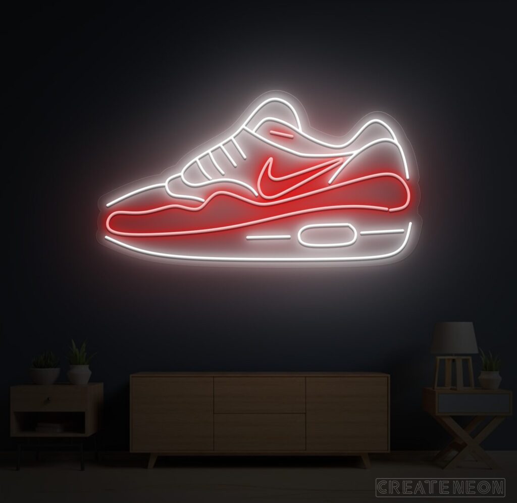Air Max 1 Neon Sign - Shoes LED Neon Signs for Wall Art