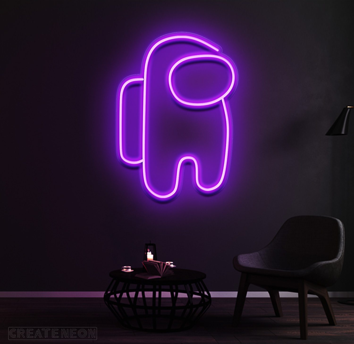 Among Us Neon Sign - Shop Neon Sign - CreateNeon.Com