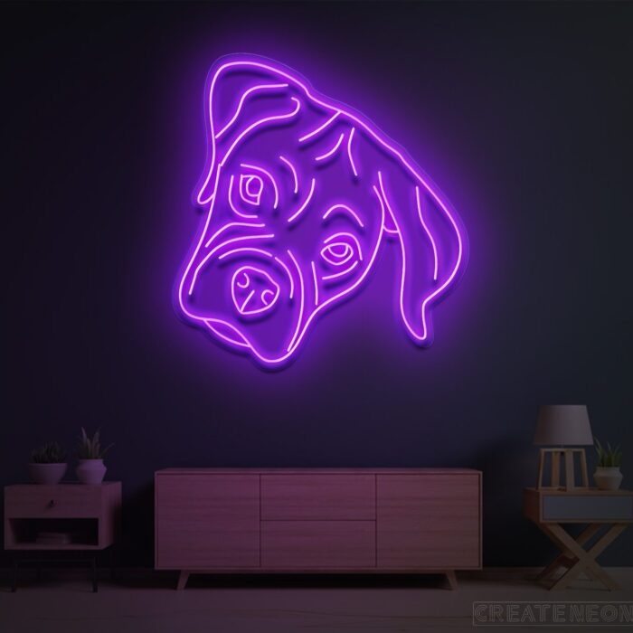 Buy Boxer Puppy Neon Sign at affordable Price | Free 🚚