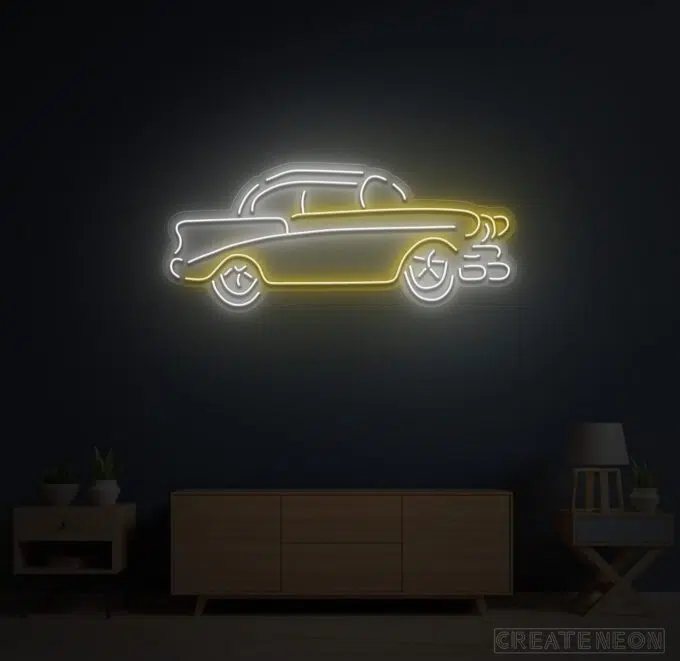 Buy Classic Car Neon Sign For Home Decor | Free Shipping USA