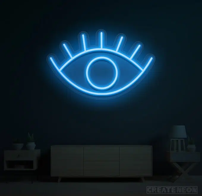 Eye Neon Sign An Ideal Pick For Your Bedroom To Wake You Up