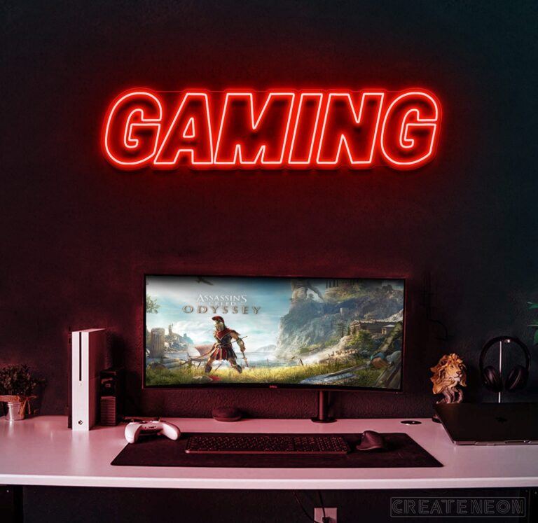 Buy Gaming Neon Sign For Your Gaming Sapce - Create Neon