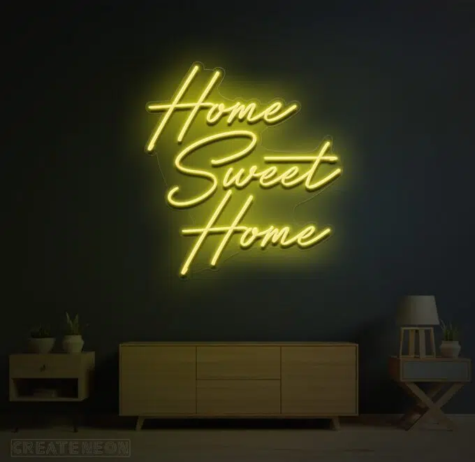 Home Sweet Home Sign | Best LED custom neon signs