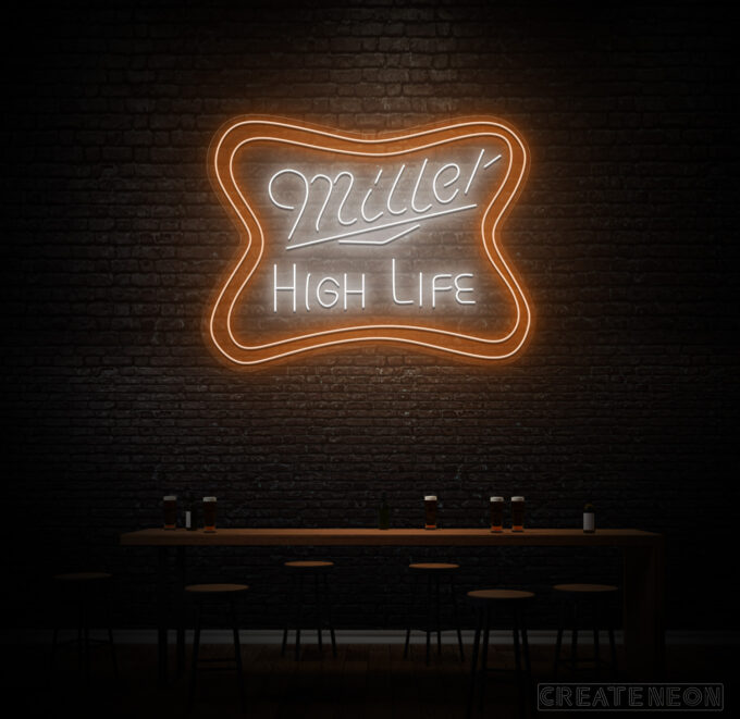 Buy Neon Miller High Life Sign for affordable price