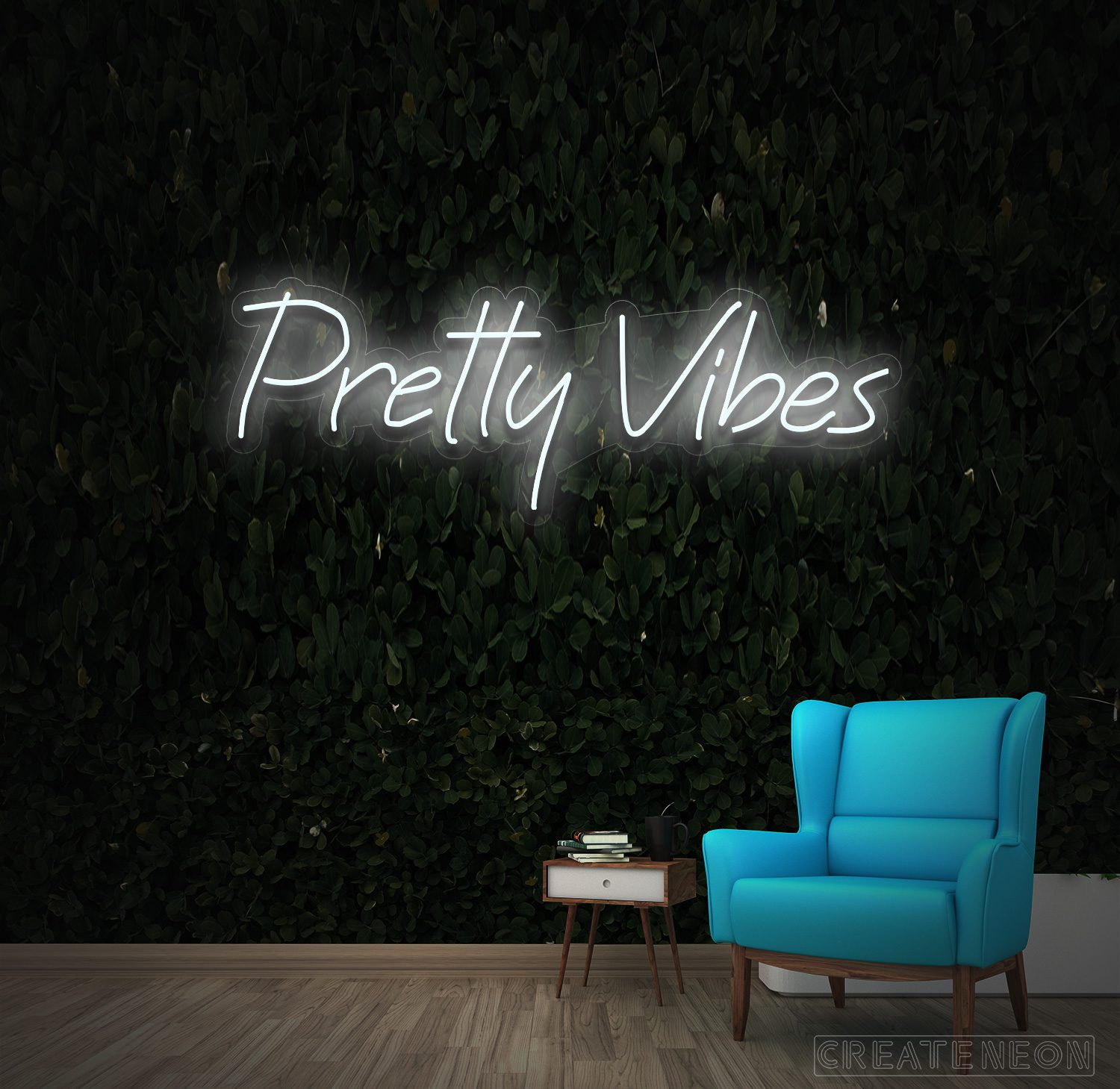 Buy Pretty Vibes Neon Sign that Look Good on any Wall
