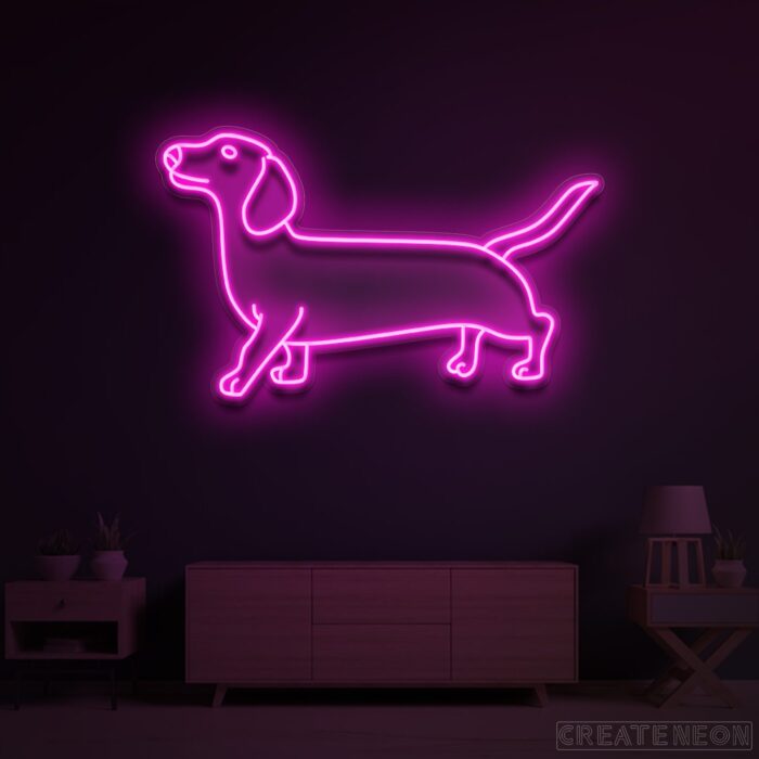 Puppy Neon Sign - Custom Neon Sign CreateNeon.Com