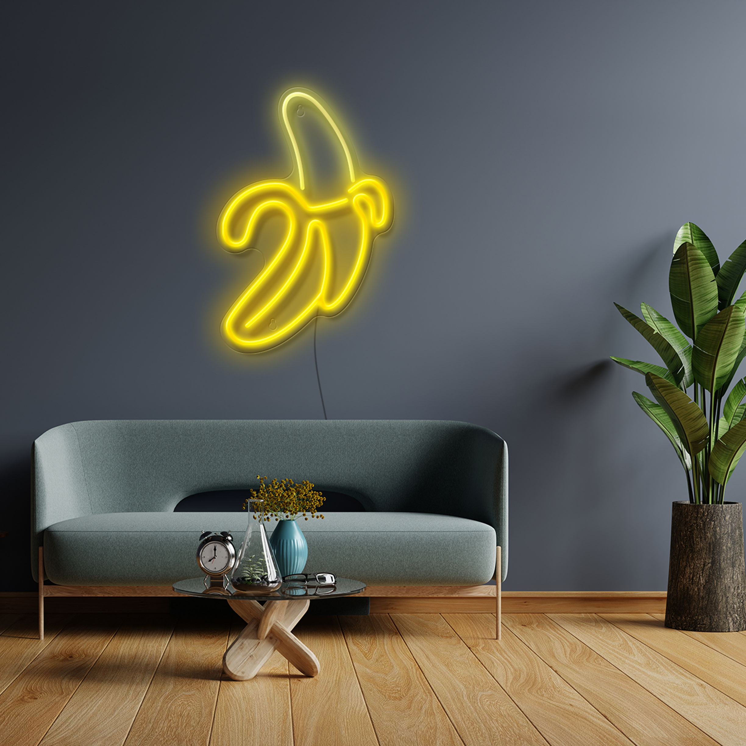 Mini Banana Neon Sign | Most Affordable Mini Neon Signs