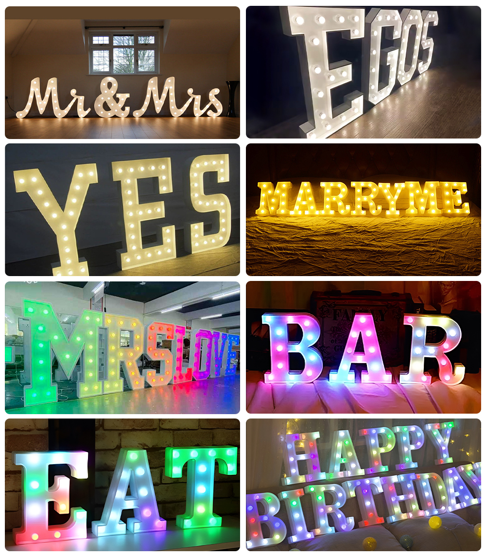 Custom Marquee Letters | Bold Design | High-Quality Material