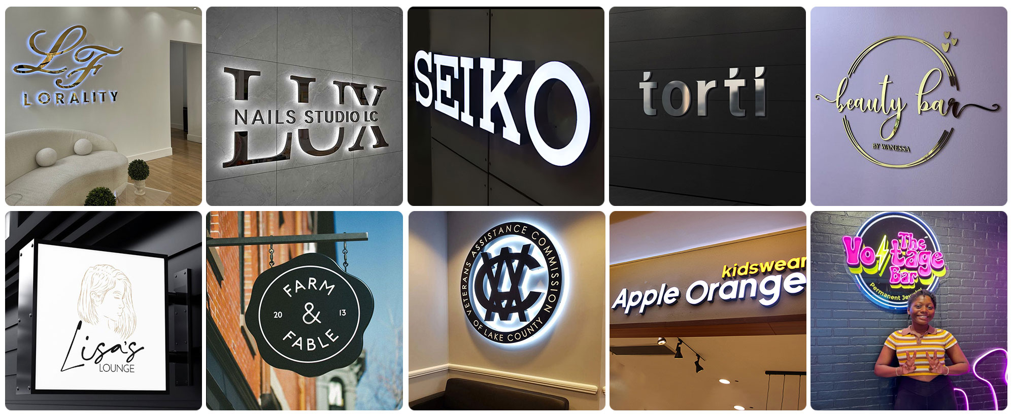 Custom Outdoor Signs for Your Business - CreateNeon.Com